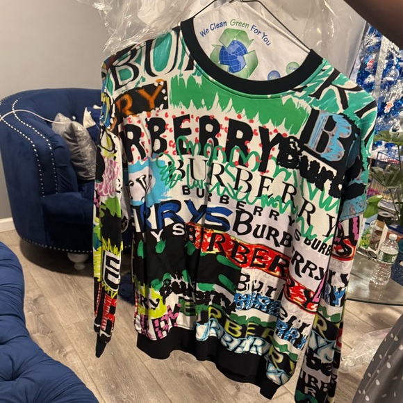 Burberry | Tops | Burberry Sweatshirt | Poshmark